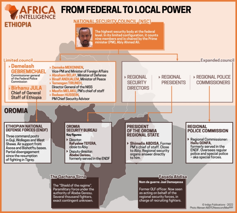 ETHIOPIA • Abiy Ahmed builds tailored security strategy to fight Oromia ...